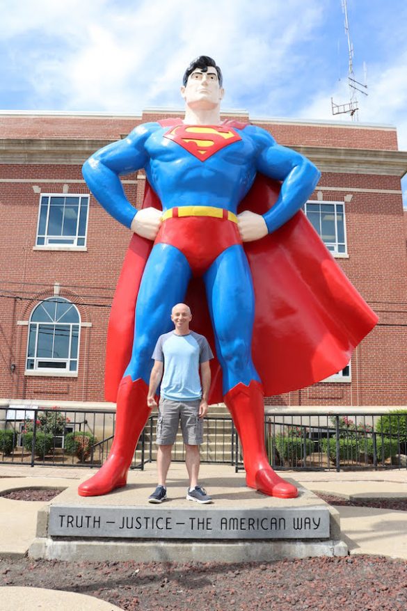 This is Superman’s Hometown in Illinois | Bill On The Road